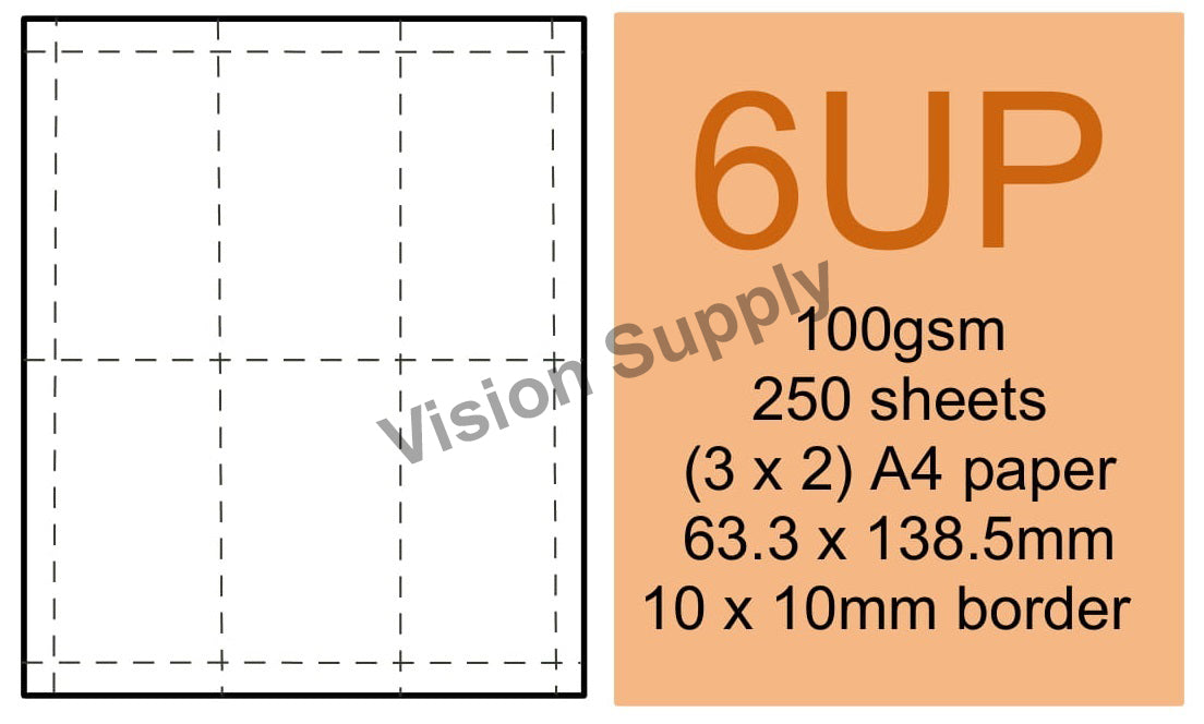 6UP Premium Quality — Vision Supply Australia