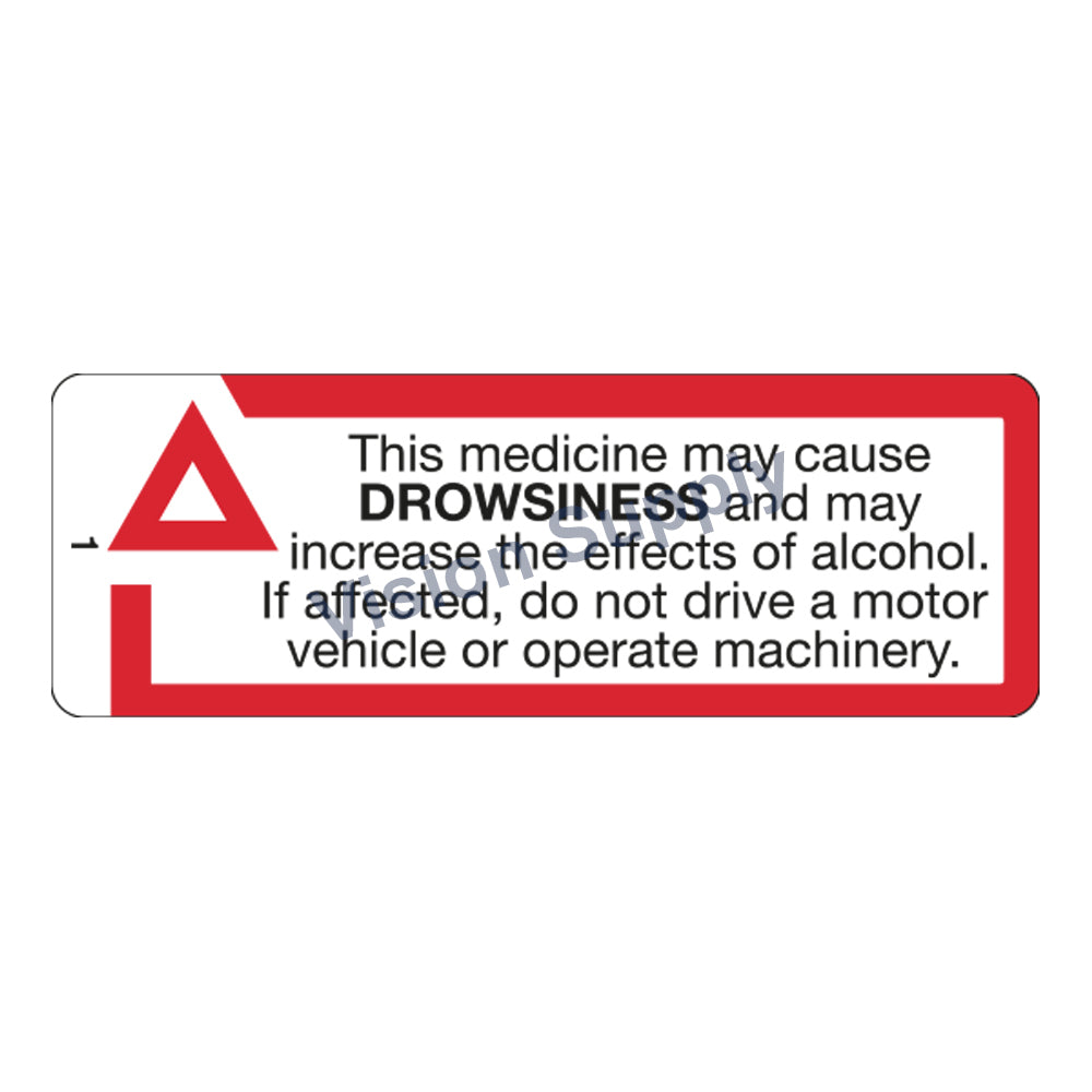 PSA Label No.1 -1000 Labels — Vision Supply Australia