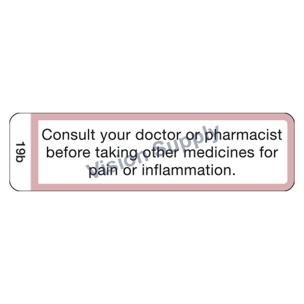 PSA Label No.19b -1000 Labels — Vision Supply Australia