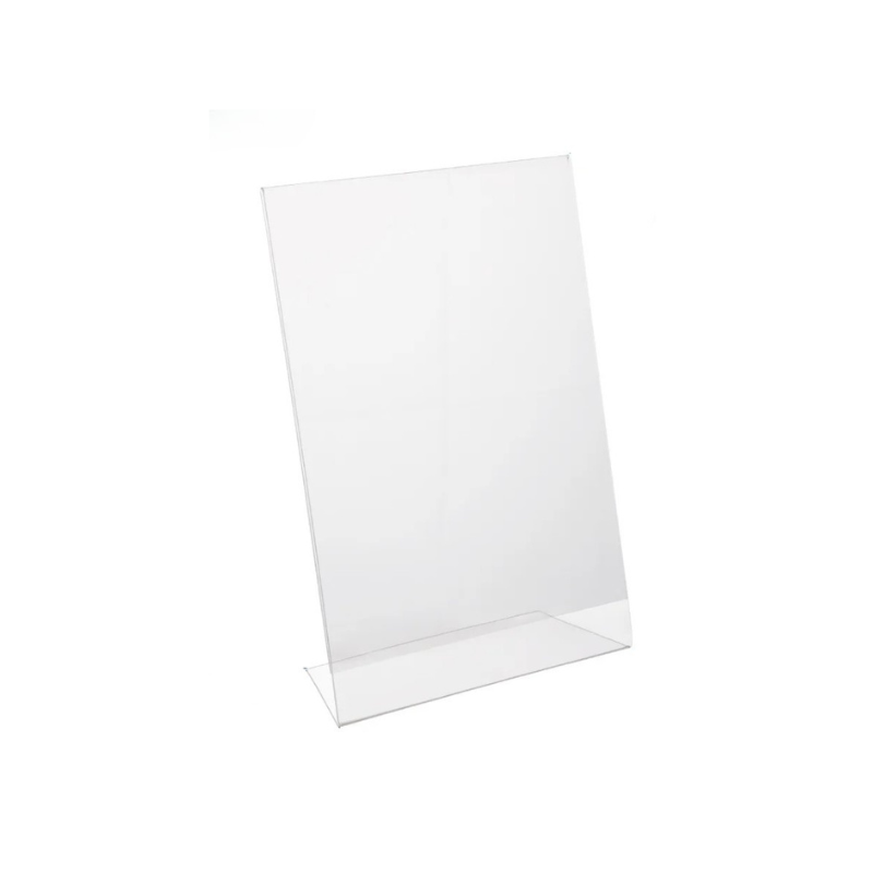 A4, 297x210mm, Sign Holder Slanted Portrait — Vision Supply Australia